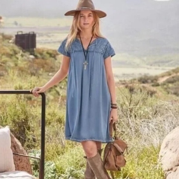 Sundance | Dresses | Sundance Boho Western Coastal Cowgirl Embroidered ...